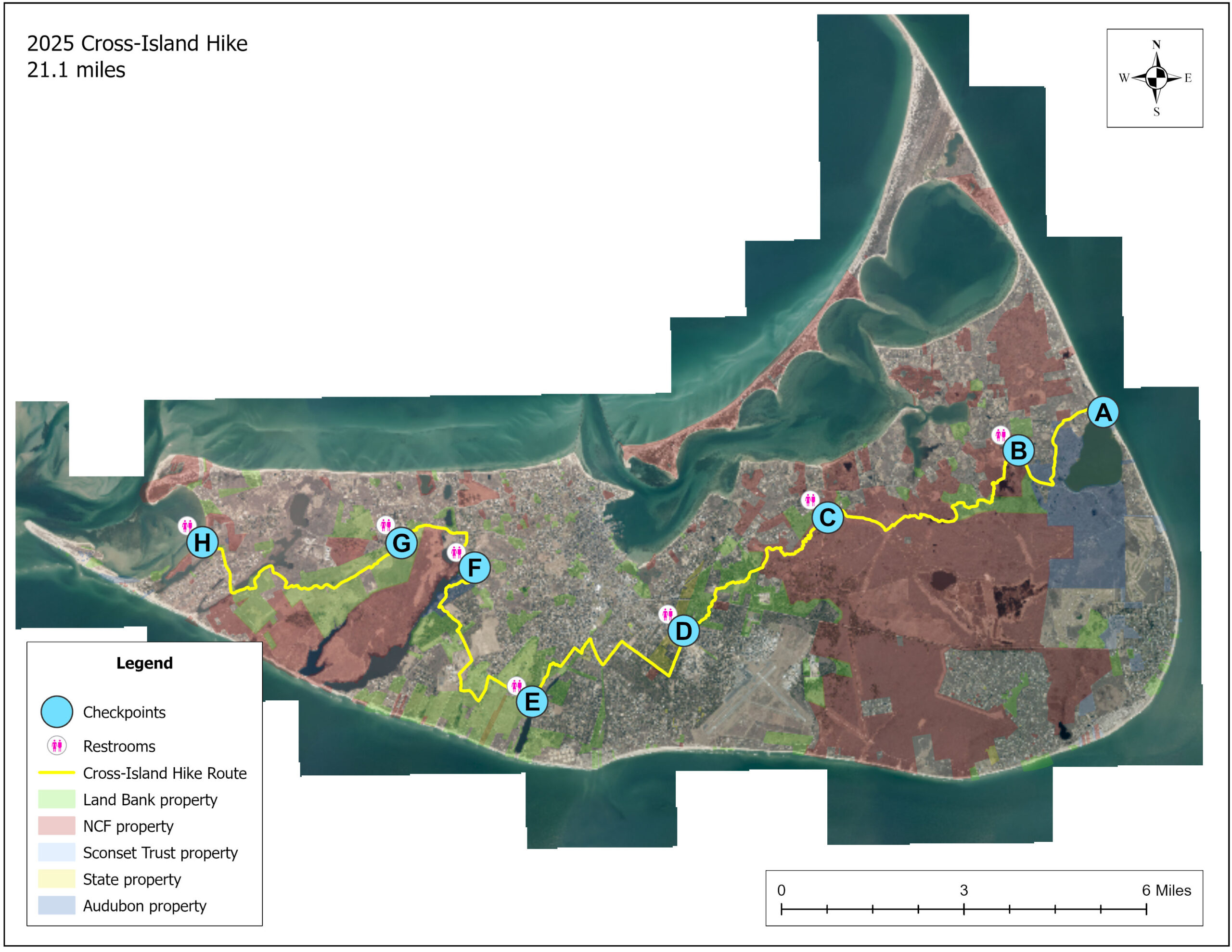 Cross-Island Hike - Nantucket Land Bank