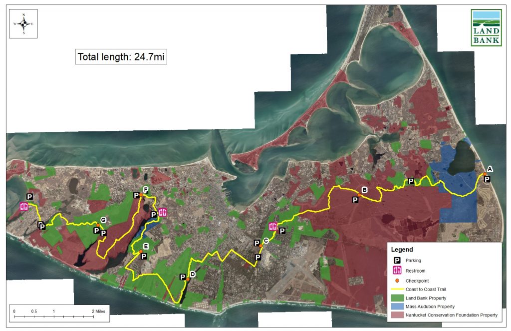 2021 Cross-Island Hike - Nantucket Land Bank